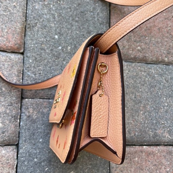 Coach | Bags | Coach Mini Brynn Crossbody With Mystical Floral Print ...